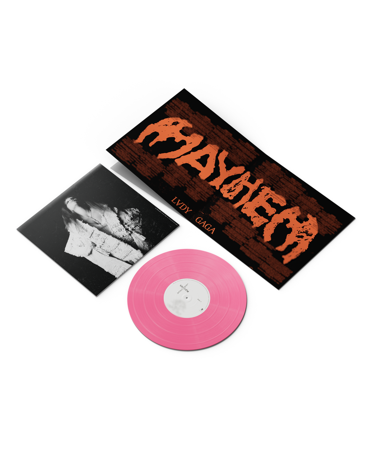 MAYHEM 052 Pink Vinyl with Poster - Lady Gaga